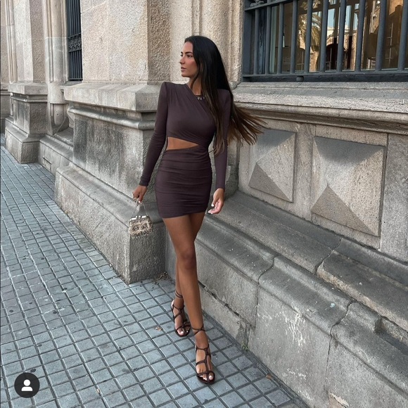 Zara | Dresses | Zara Draped Mini Dress Bloggers Fav | Poshmark